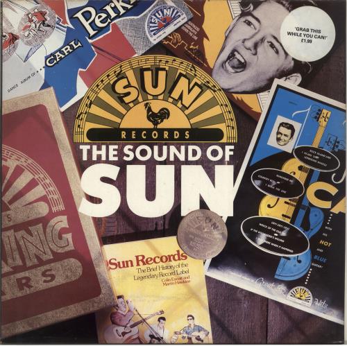 Sun Records The Sound Of Sun - Stickered sleeve UK vinyl LP album (LP ...