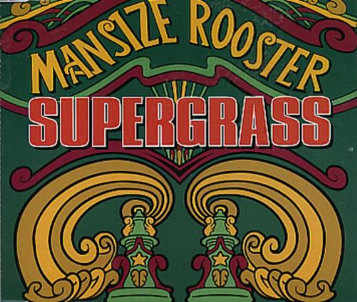 Supergrass Mansize Rooster UK CD single (CD5 / 5") (46378)
