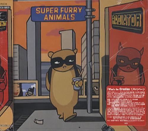 Super Furry Animals Radiator Japanese Promo CD album (CDLP) (173301)