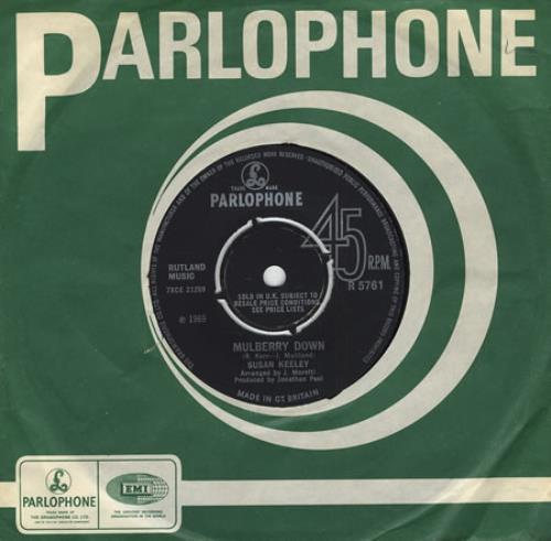 Susan Keeley Mulberry Down UK 7" vinyl single (7 inch record / 45) (405658)