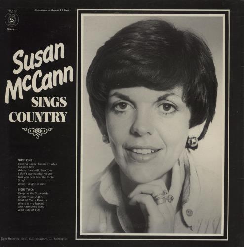 Susan McCann Susan McCann Sings Country Irish vinyl LP album (LP record ...