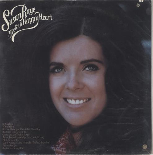 Susan Raye (I've Got A) Happy Heart US vinyl LP album (LP record) (720665)
