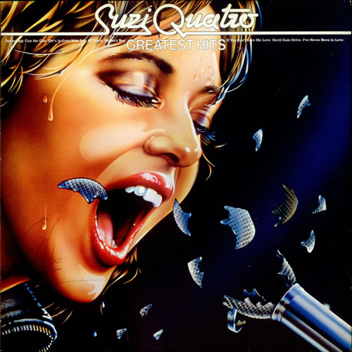 Suzi Quatro Greatest Hits - Autographed UK vinyl LP album (LP record ...