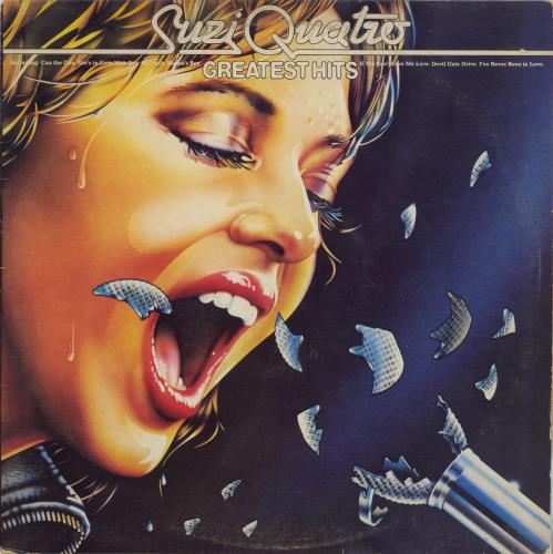 Suzi Quatro Greatest Hits South African vinyl LP album (LP record) (788256)