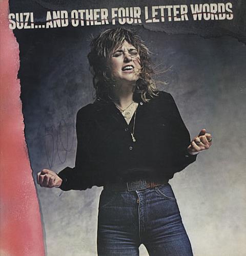Suzi Quatro Suzi... And Other Four Letter Words - Autographed UK vinyl ...