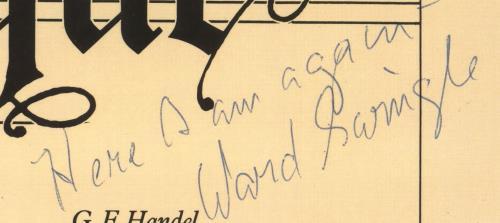 Swingle II Baroque - Autographed UK vinyl LP album (LP record) (746211)