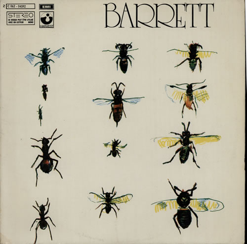 Syd Barrett Barrett French vinyl LP album (LP record) (567363)