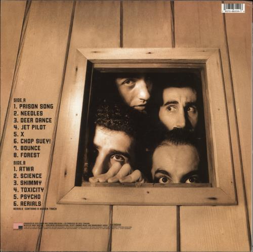 System Of A Down Toxicity UK vinyl LP album (LP record) (843268)