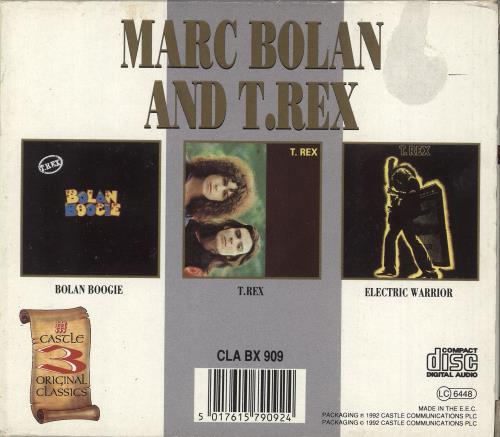 T-Rex / Tyrannosaurus Rex 3 Originals UK 3-CD album set (Triple CD ...