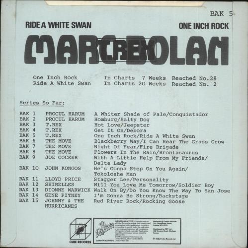 T-Rex / Tyrannosaurus Rex One Inch Rock UK 7" vinyl single (7 inch ...