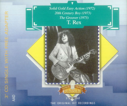 T-Rex / Tyrannosaurus Rex Solid Gold Easy Action UK 3" CD single (CD3 ...