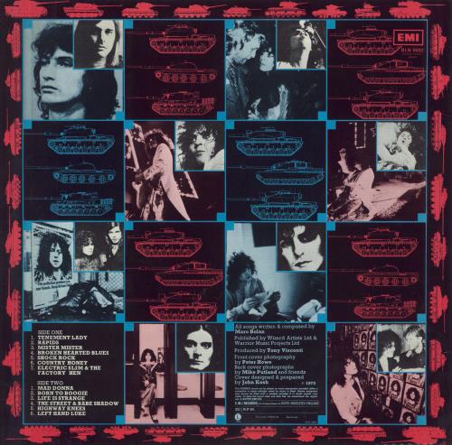 T-Rex / Tyrannosaurus Rex Tanx + Poster Australian vinyl LP album (LP ...