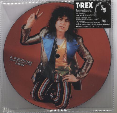 T-Rex / Tyrannosaurus Rex Telegram Sam / Baby Strange - Sealed UK 7 ...