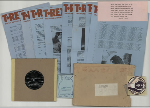 T-Rex / Tyrannosaurus Rex UK Fan Club Memorabilia UK memorabilia ...