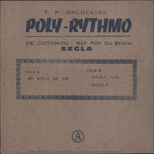 T.P. Orchestre Poly-Rythmo Segla UK vinyl LP album (LP record) (842873)