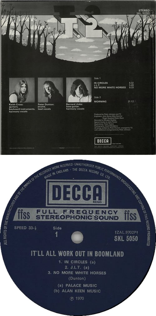 T2 It'll All Work Out In Boomland - 1st UK vinyl LP album (LP record ...