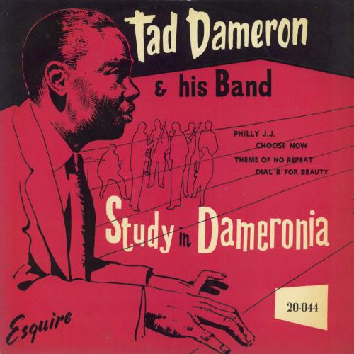 Tadd Dameron Study In Dameronia UK 10" vinyl single (10 inch record ...