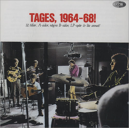 Tages 1964-68! Swedish CD album (CDLP) (437140)