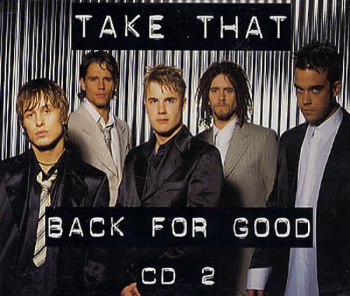 Take That Back For Good UK 2-CD single set (Double CD single) (222135)