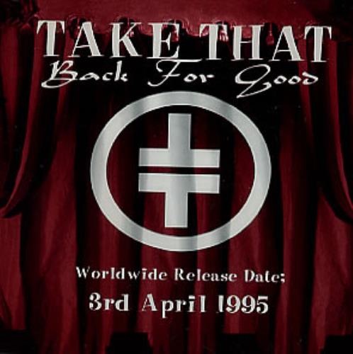 Take That Back For Good UK Promo CD single (CD5 / 5") (42911)