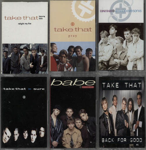 Take That Collection of Six Cassette Singles UK cassette single (594159)