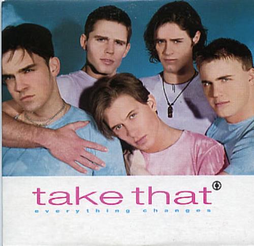 Take That Everything Changes Australian CD single (CD5 / 5") (30969)