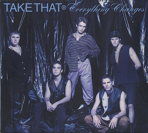 Take That Everything Changes Japanese CD album (CDLP) (412534)