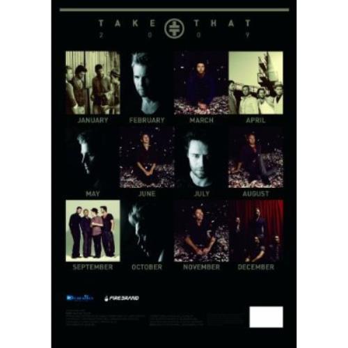 Take That Official Calendar 2009 UK calendar (430892) 116