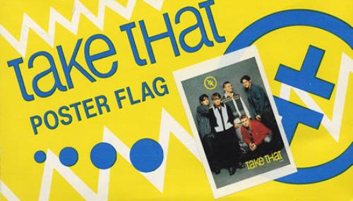 Take That Poster Flag UK memorabilia (368471) POSTER FLAG