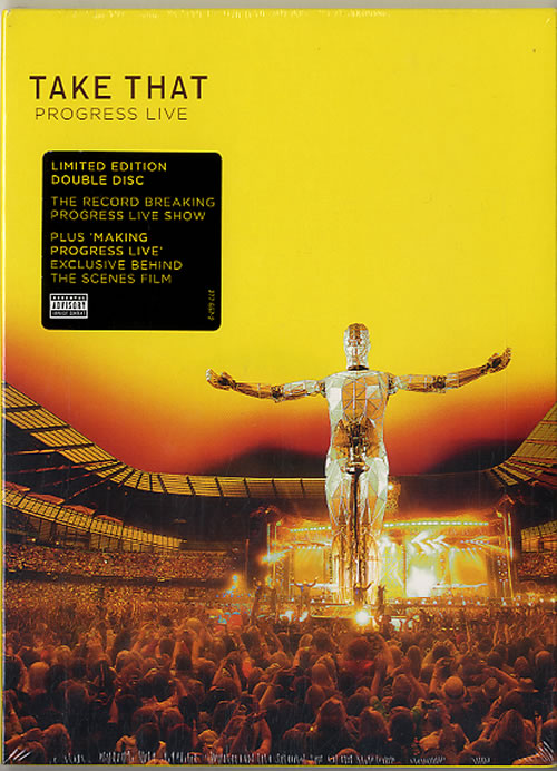 Take That Progress Live UK 2-disc CD/DVD set (620720)