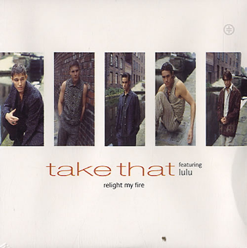Take That Relight My Fire US CD single (CD5 / 5") (594160)