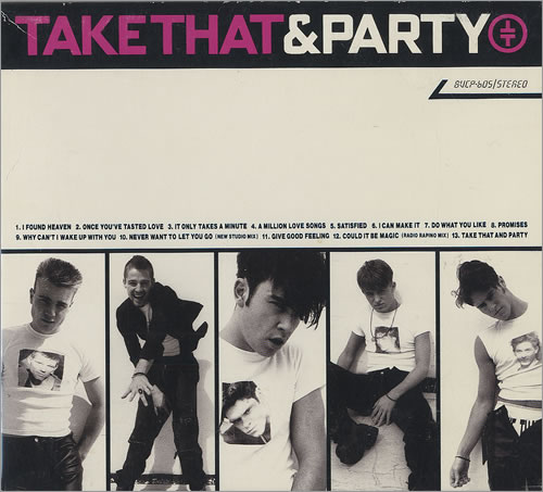 Take That Take That & Party Japanese CD album (CDLP) (490282)