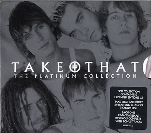 Take That The Platinum Collection UK 3-CD album set (Triple CD) (380494)