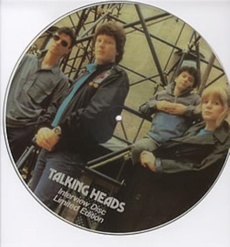 Talking Heads Interview 1983 UK picture disc LP (vinyl picture disc ...