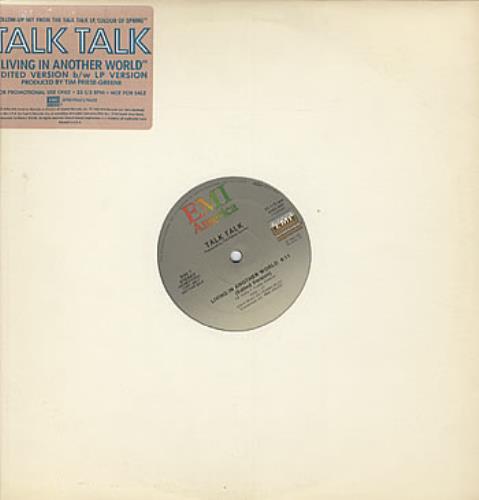 Talk Talk Living In Another World US Promo 12" vinyl single (12 inch ...