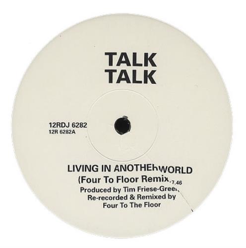 Talk Talk Living In Another World UK Promo 12" vinyl single (12 inch ...