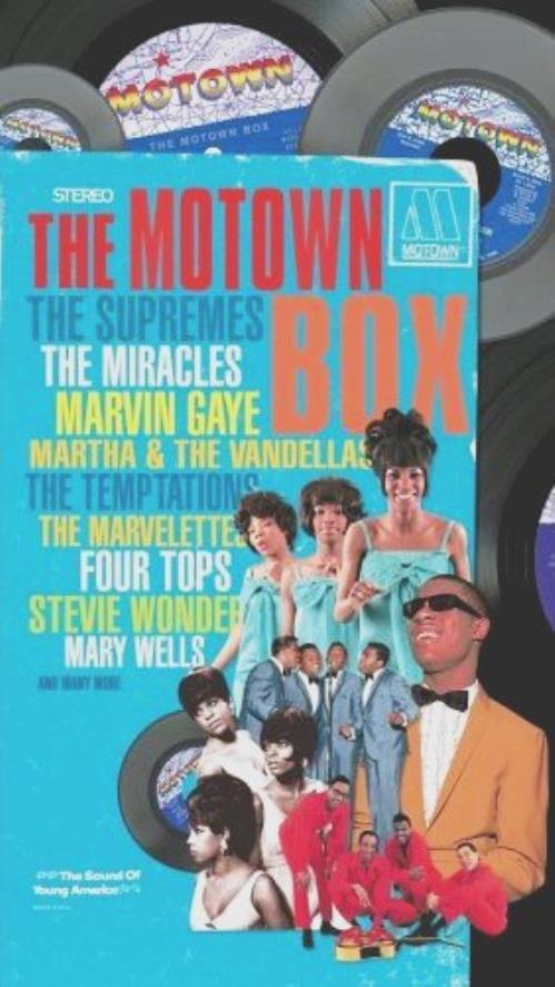 Tamla Motown The Motown Box US 4-CD album set (485428)