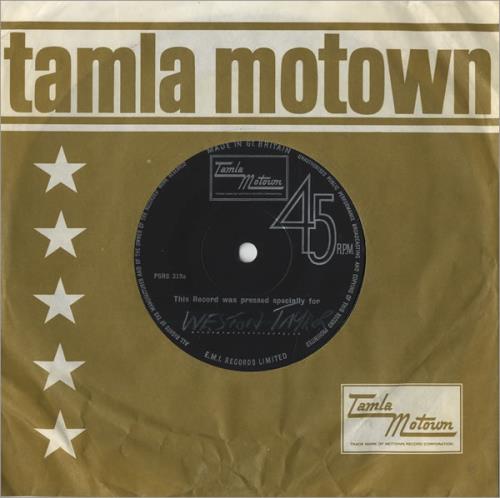 Tamla Motown This Record Was Pressed Specially For UK Promo 7" vinyl ...