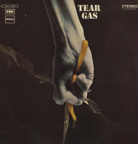 Tear Gas Tear Gas French vinyl LP album (LP record) (377761)