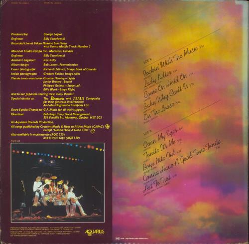 Teaze Tour of Japan Canadian vinyl LP album (LP record) (815015)