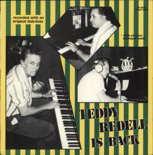 Teddy Redell Teddy Redell Is Back Dutch vinyl LP album (LP record) (712468)