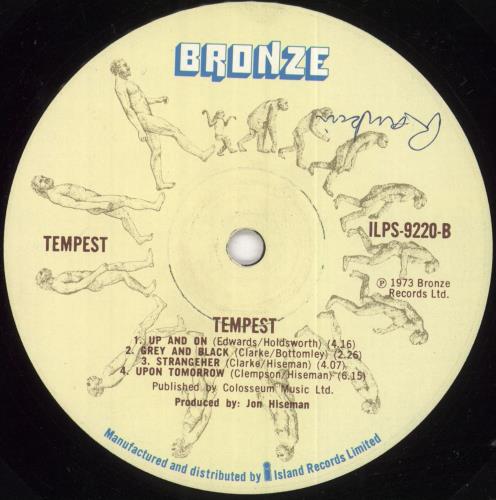 Tempest Tempest - VG - WOL UK vinyl LP album (LP record) (450750)