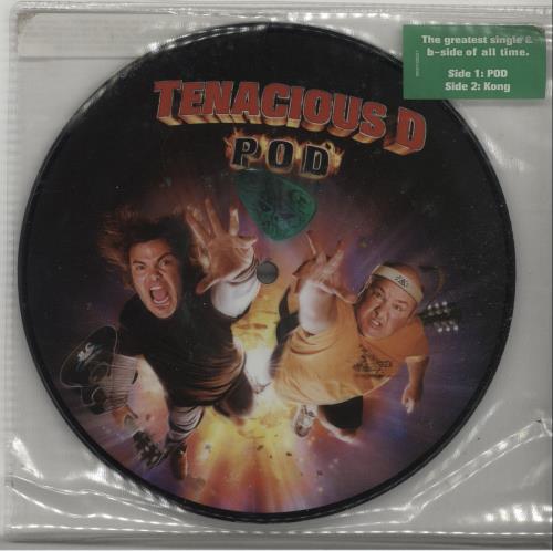 Tenacious D POD UK 7" vinyl picture disc (7 inch picture disc single ...