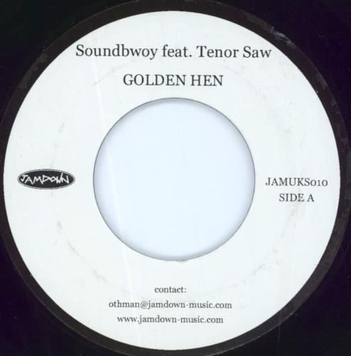 Tenor Saw Golden Hen / Wareika Vibes UK 7" vinyl single (7 inch record ...
