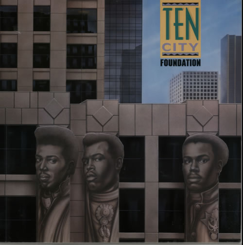 Ten City Foundation UK vinyl LP album (LP record) (611610)