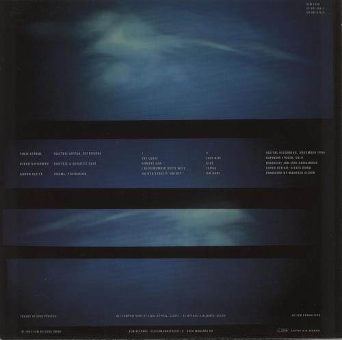 Terje Rypdal Blue German vinyl LP album (LP record) (731189)