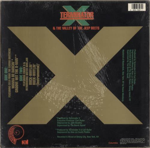 Terminator X Wanna Be Dancin' US 12" vinyl single (12 inch record ...