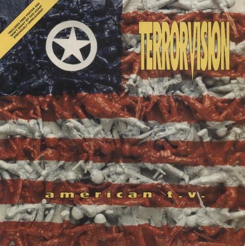 Terrorvision American T.V. + Poster UK 12" vinyl single (12 inch record ...