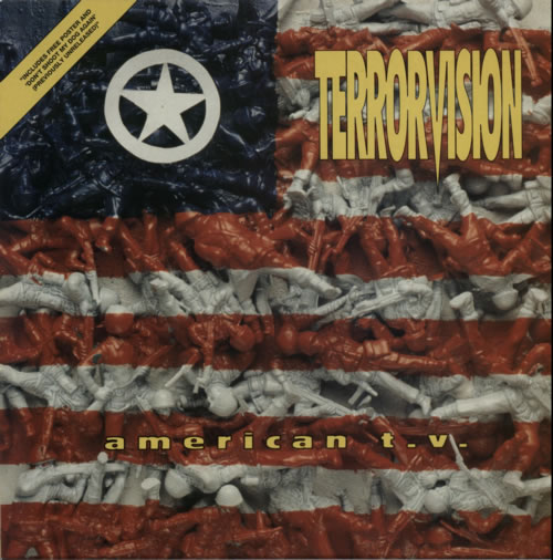Terrorvision American T.V. UK 12" vinyl single (12 inch record / Maxi ...