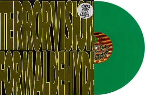 Terrorvision Formaldehyde - Green Vinyl UK vinyl LP album (LP record ...